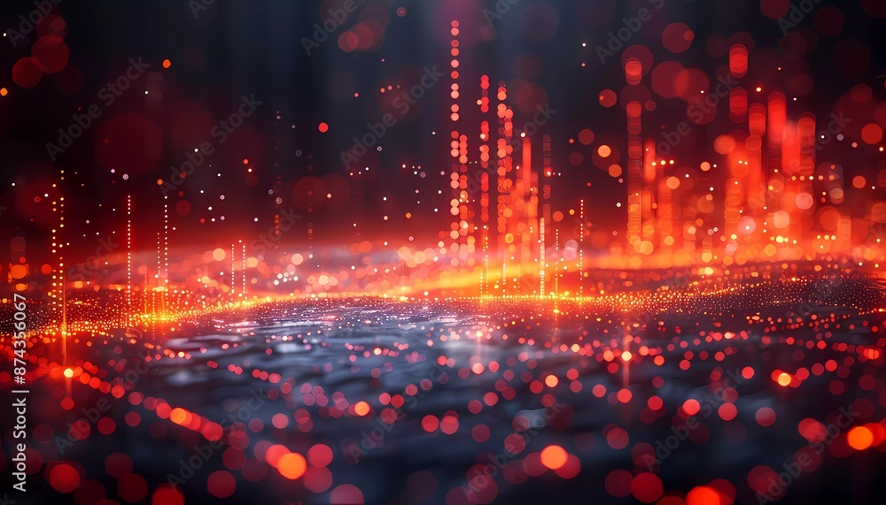 Data Visualization, Abstract backgrounds visualizing data analytics ...