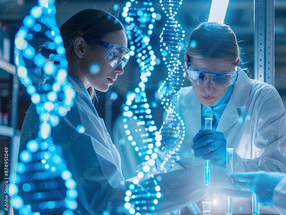 Personalized Medicine Lab with Scientists Creating Custom Treatments ...