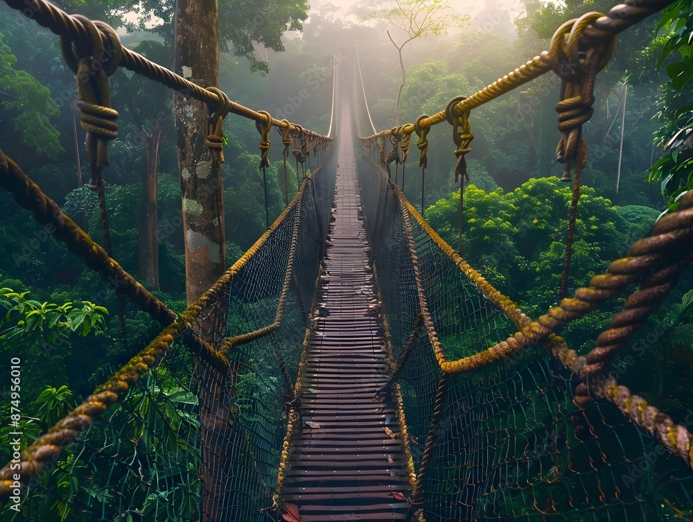 Exploring an Eco Friendly Rainforest Canopy Walkway for Sustainable ...