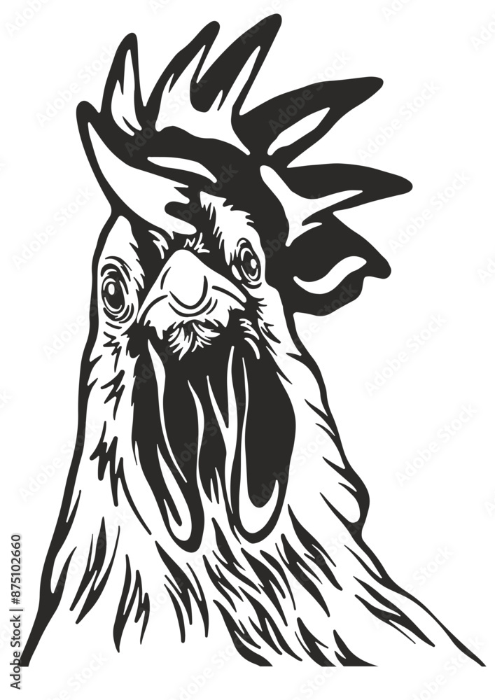 Chicken SVG, Fun Chicken, Chicken in Sunglasses, Rooster SVG, Bird SVG ...