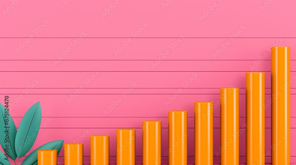 Clean and minimalist design highlighting wealth, savings, and budgeting ...