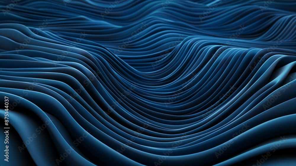 Detailed gravity illustration with spacetime curvature and ...