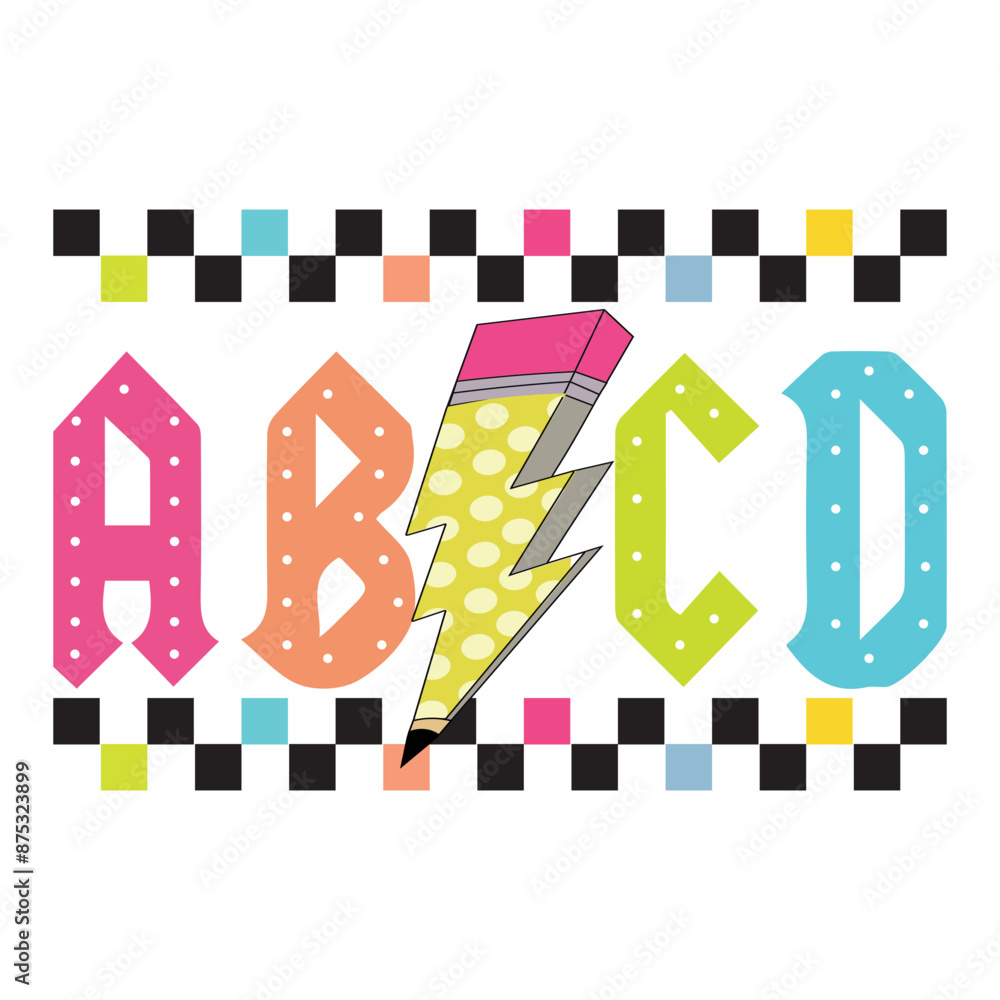 ABCD Teacher Png svg, First day of School Png, Back To School Png, Back ...