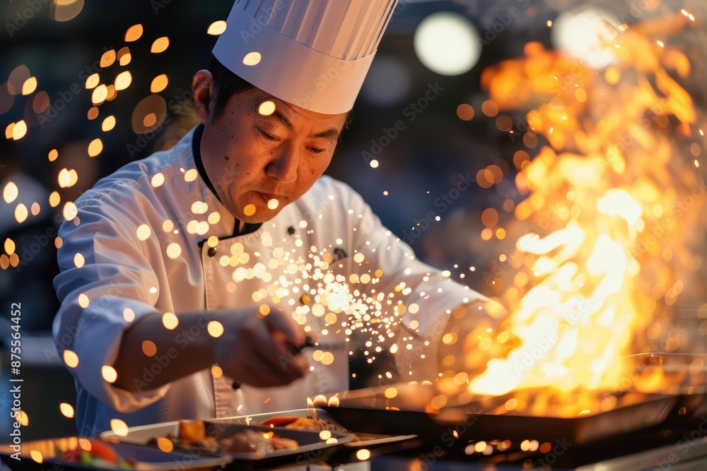 An innovative food festival features enchanted booths where chefs ...