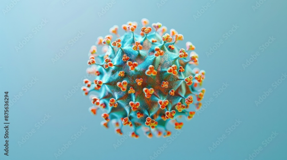 A single nanoparticle, magnified to reveal its complex molecular ...