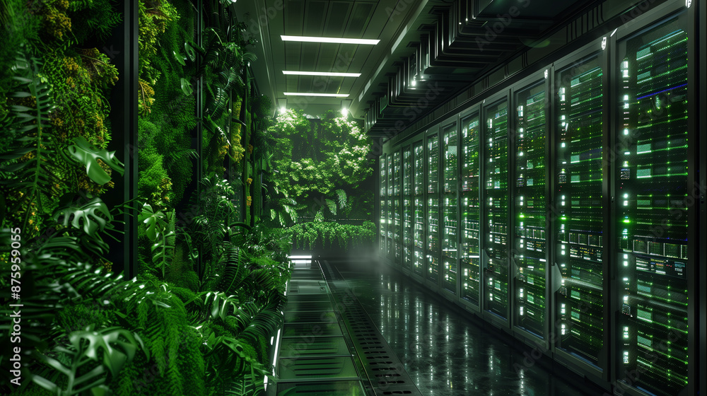 Eco-friendly data centers with sustainable computing practices in the ...