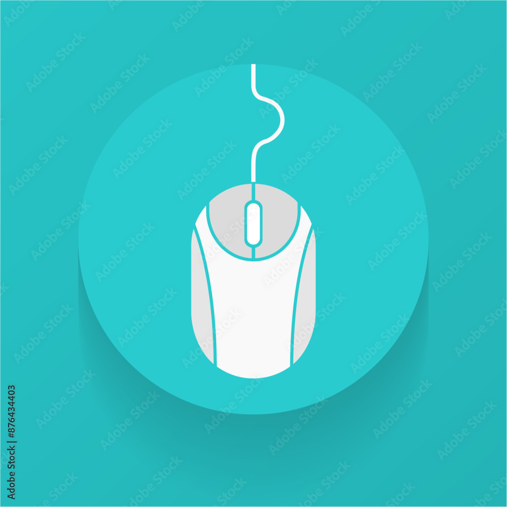 Стоковое векторное изображение «Mouse click cursor logo. Hand Cursor ...