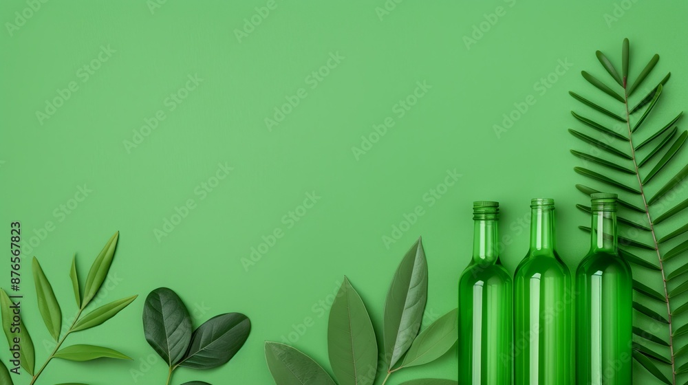 Green chemistry illustrated by environmentally friendly chemical ...