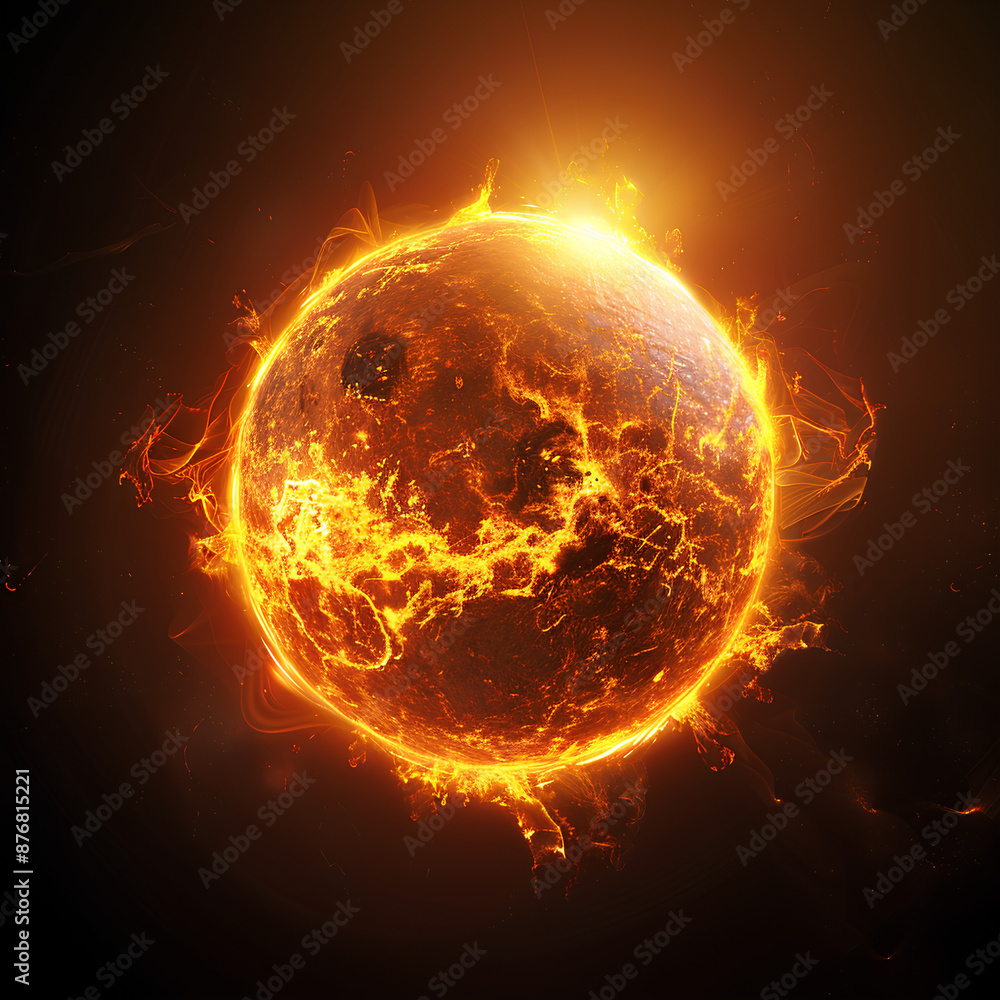 Unleash the Power of the Sun: Radiating Images of Solar Flares, Hot ...