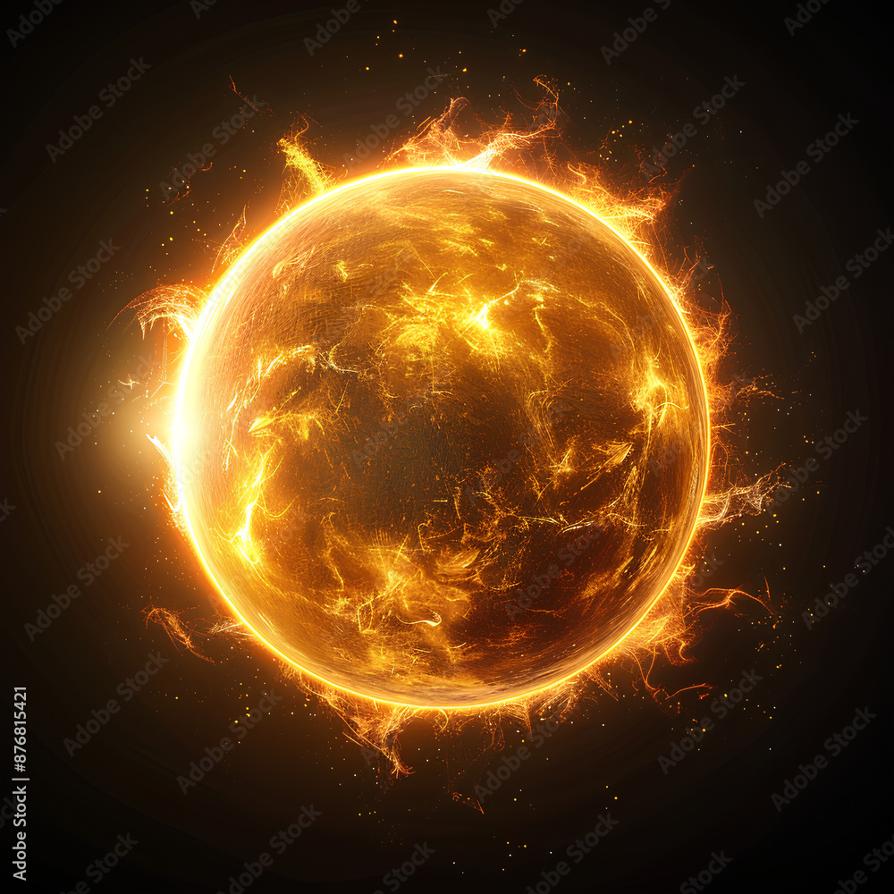 Unleash the Power of the Sun: Radiating Images of Solar Flares, Hot ...