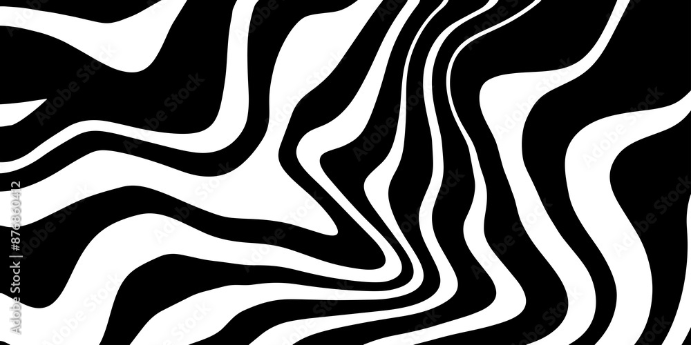 Elegant abstract black marble line background with intricate veining ...