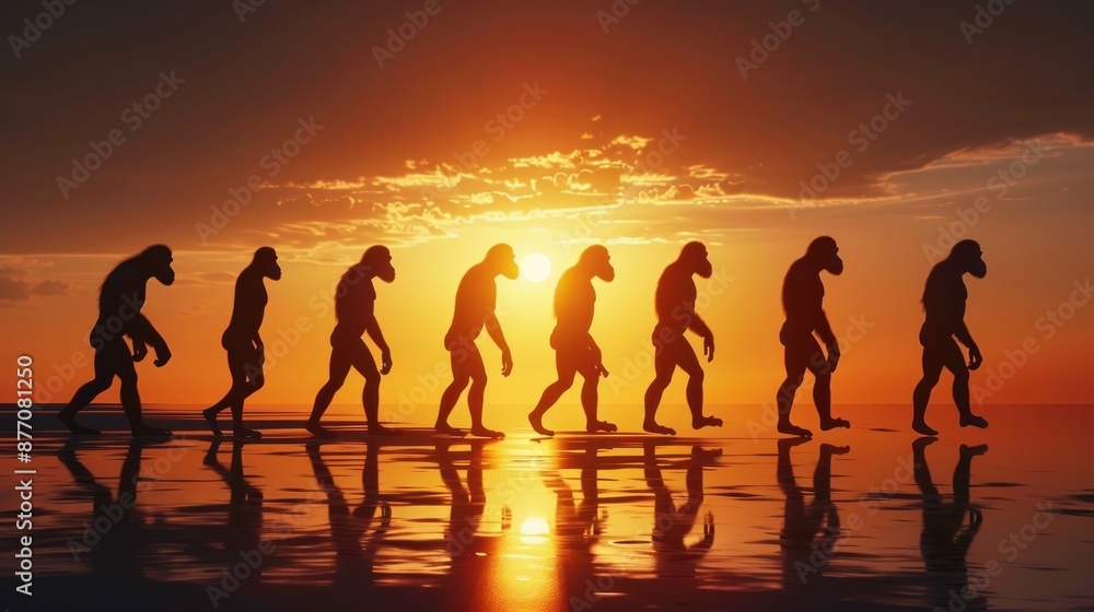 Human evolution. A study of the sequence of biological evolution of ...