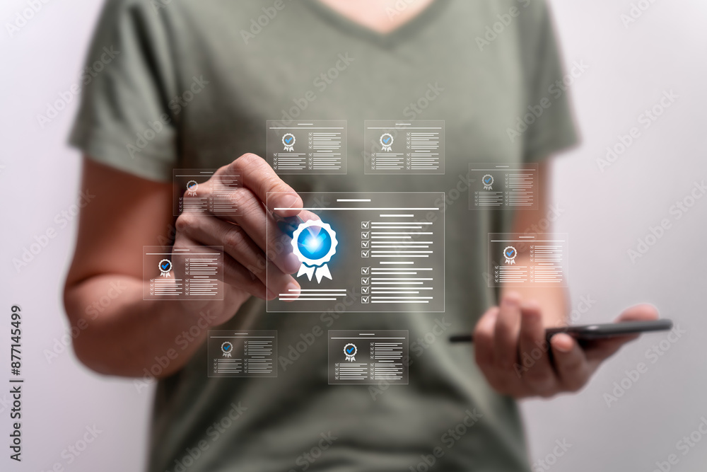 Top service and best satisfaction from customers, Certificate checklist ...