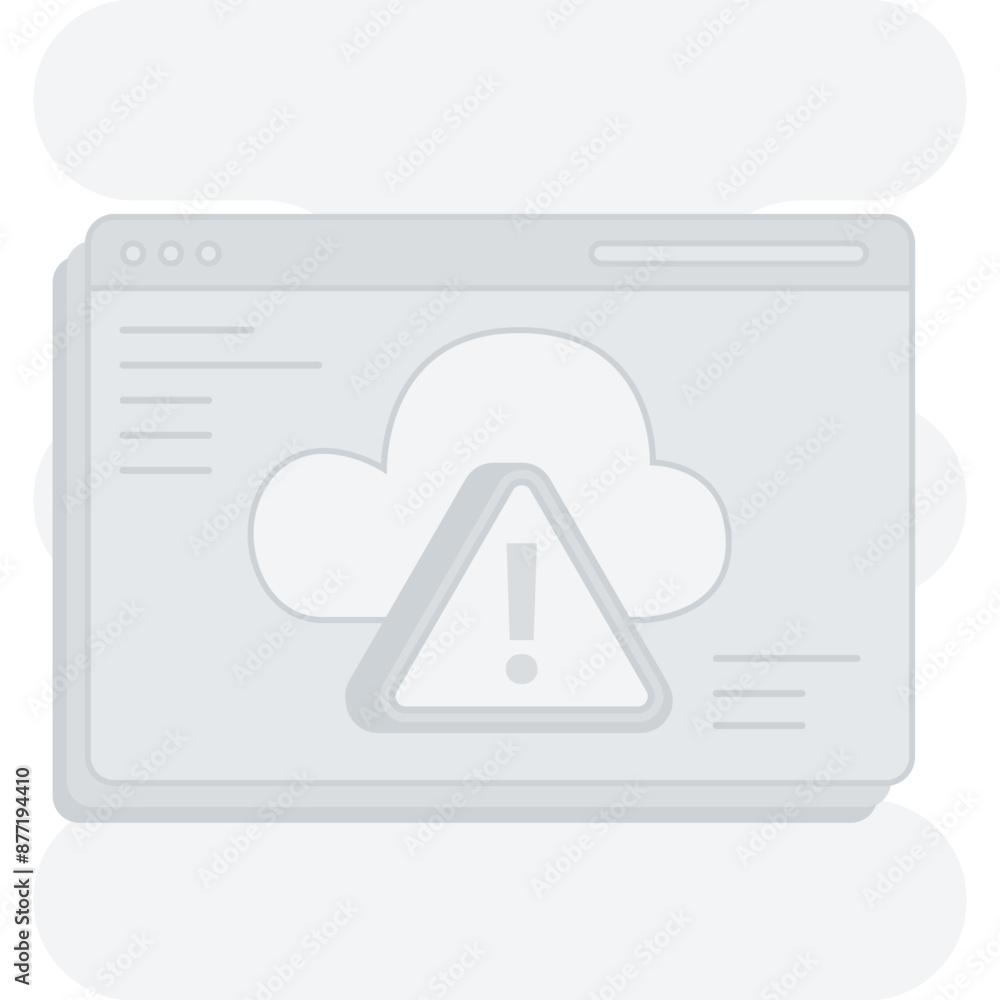 Error 500 internal server illustration, perfect for user interface ...