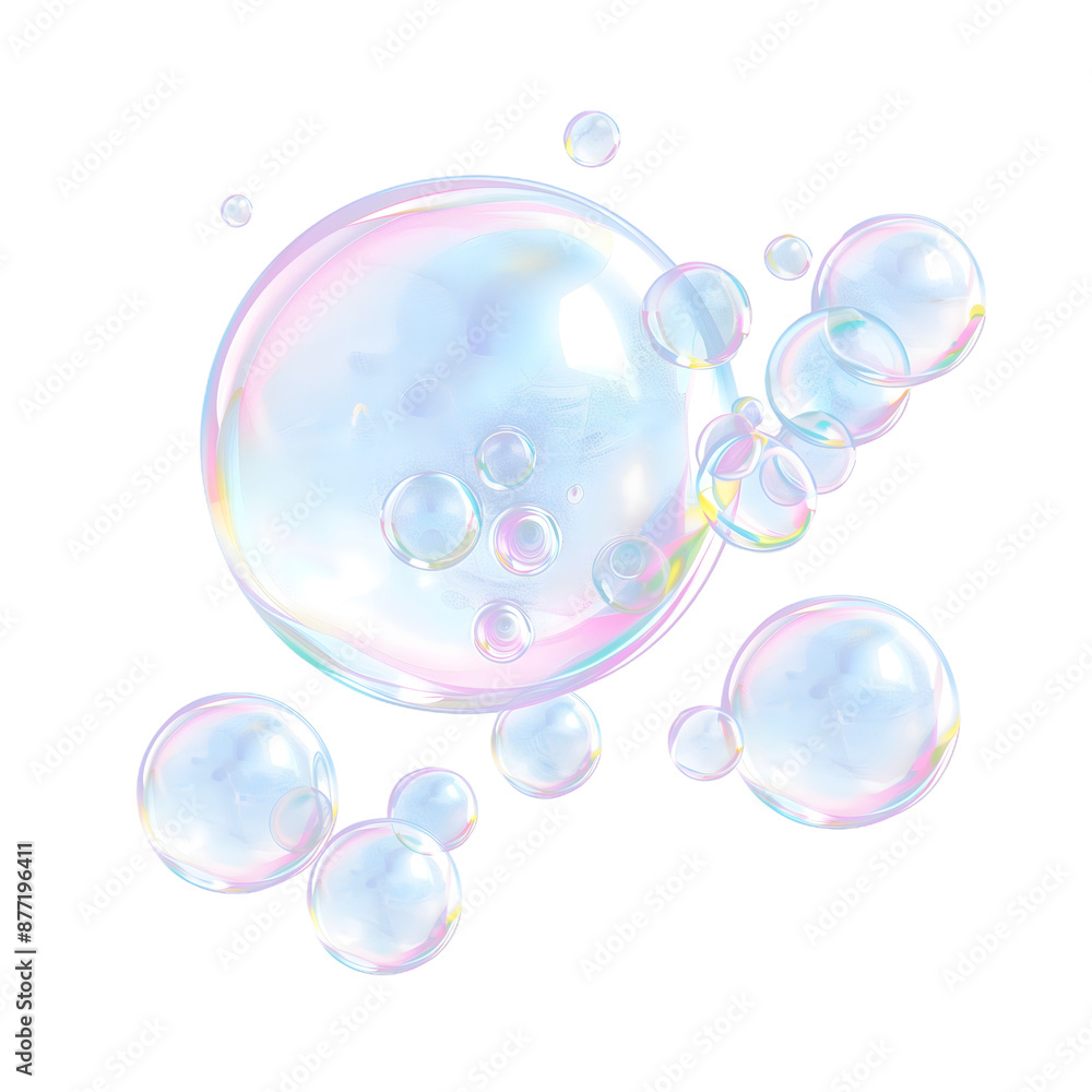 soap bubbles isolated on white PNG bubble transparent Stock Photo ...