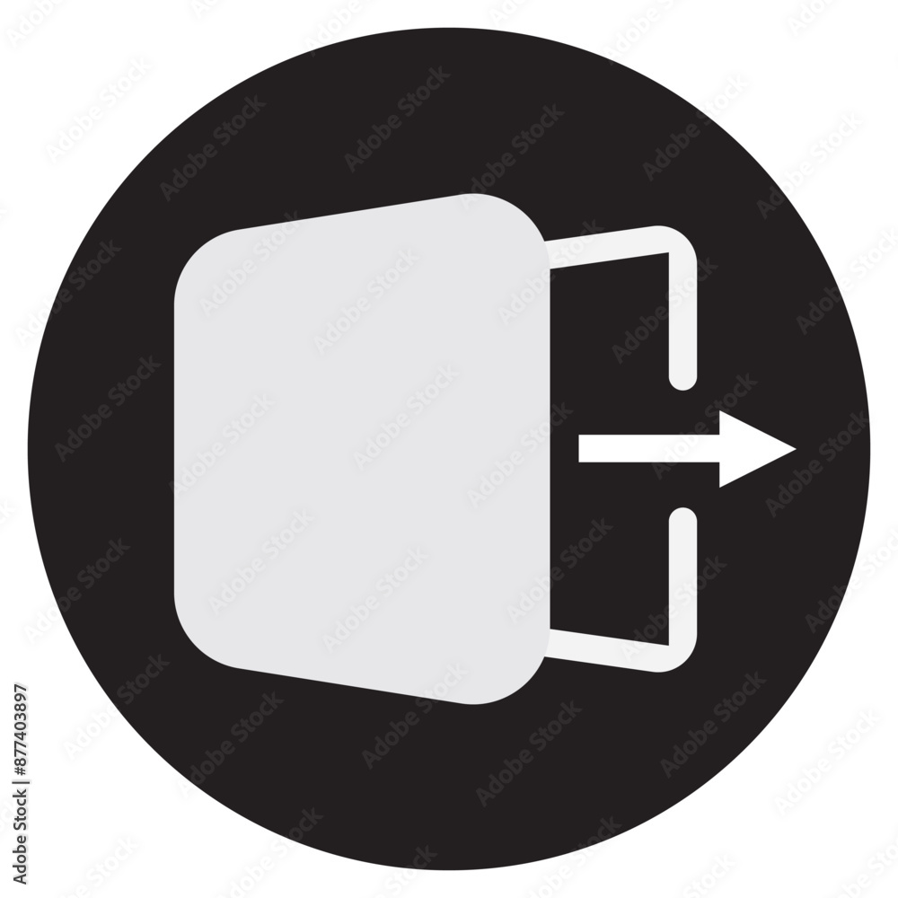 Logout exit icon illustration design. logout vector icon. Transparent PNG available logout icon ...