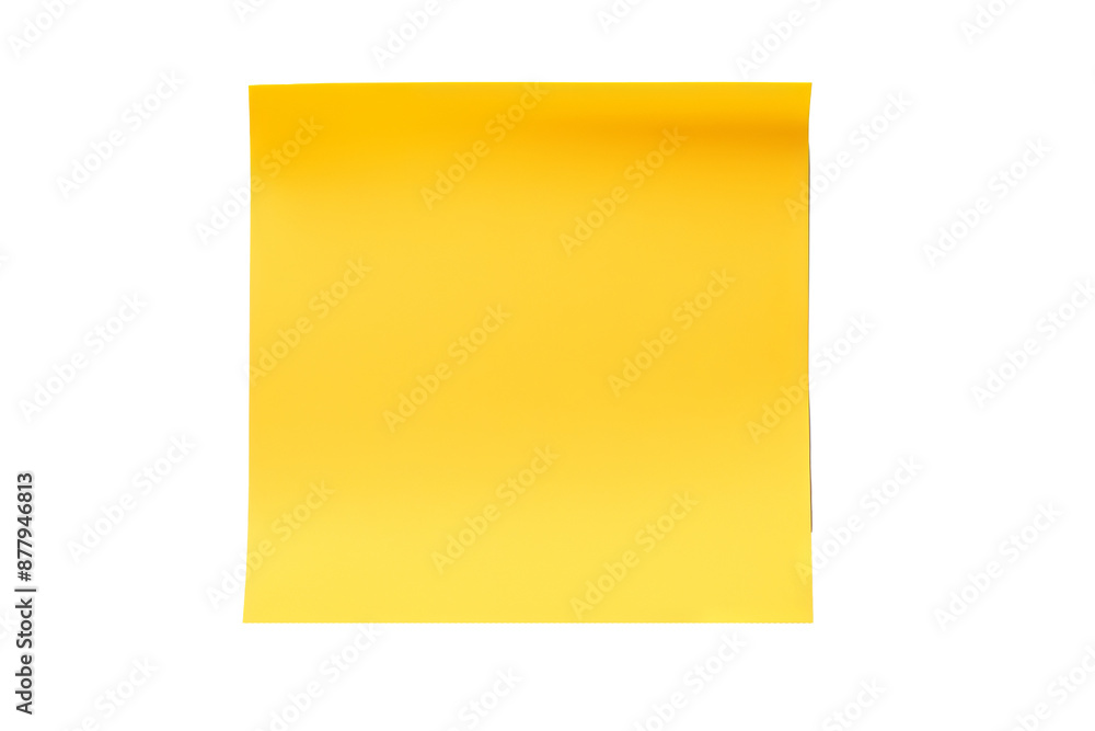 Top view of sticky note in PNG format with transparent background ...