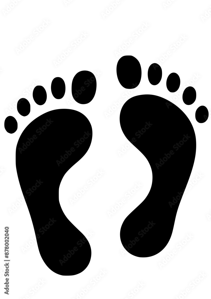 Footprints SVG, Feet SVG, Shoe SVG, Legs SVG, Shoe step SVG, Footprints ...