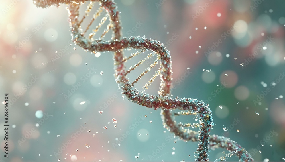 DNA helix and its significance in genetic engineering, studying DNA's ...