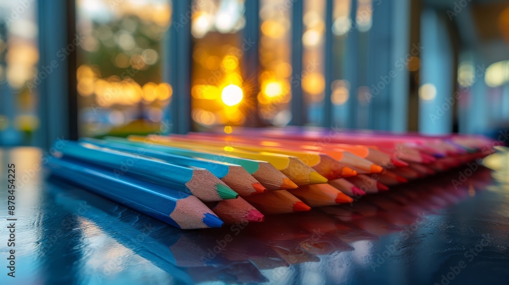 Host a bright-themed leadership training, using colorful materials and ...