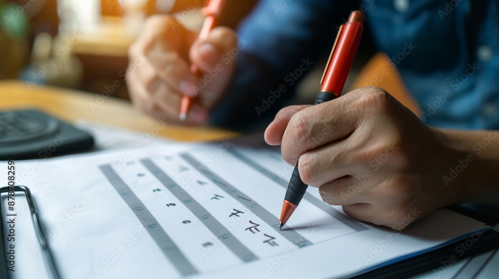 Assessment form, questionnaire, checklist and clipboard task management ...