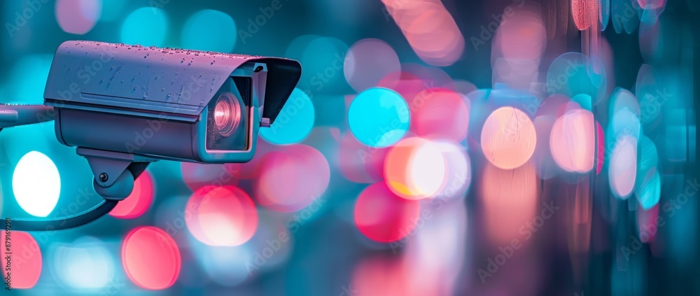 Striking close-up photos of CCTV cameras By capturing details with a ...