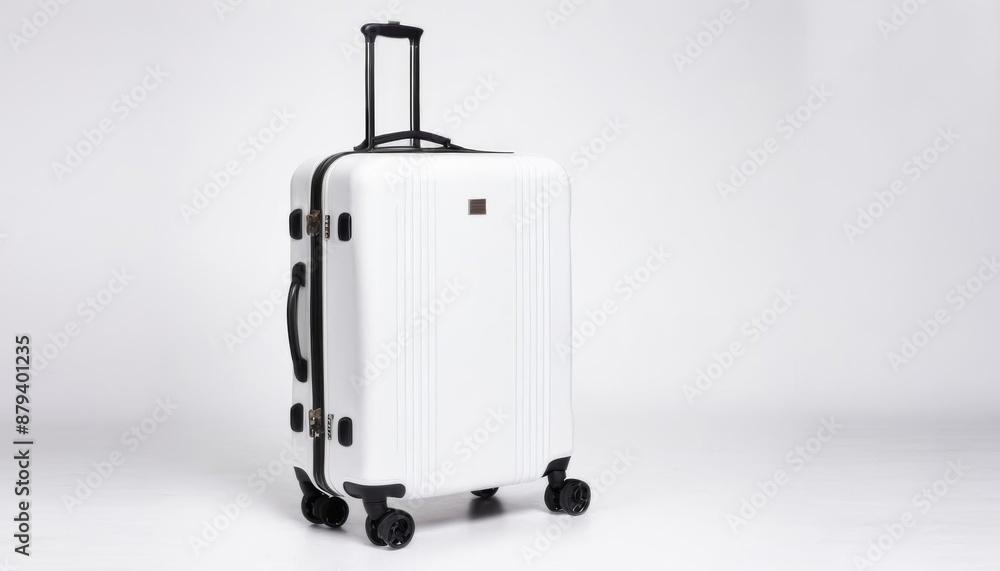 suitcase travel brown wheels container travel bag white hand rule ...