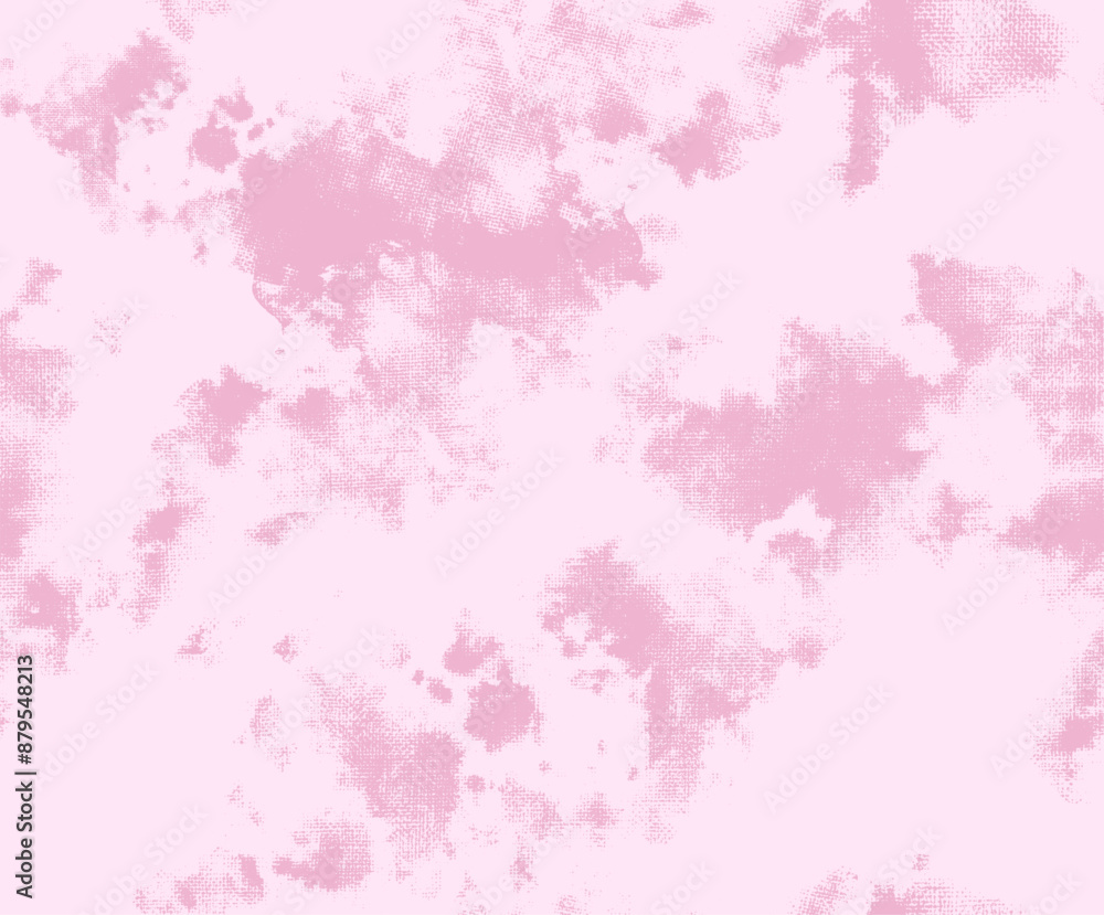 Tie Dye vector graphics, Grunge texture seamless pink background ...