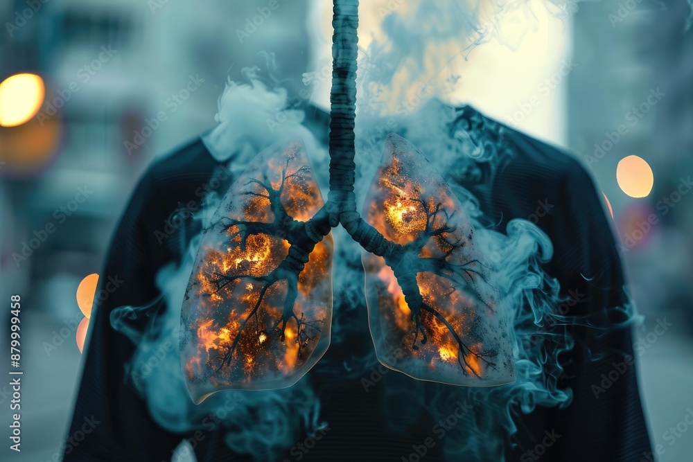 Pulmonary concerns, problems of lung disease, as emphysema, bronchitis ...