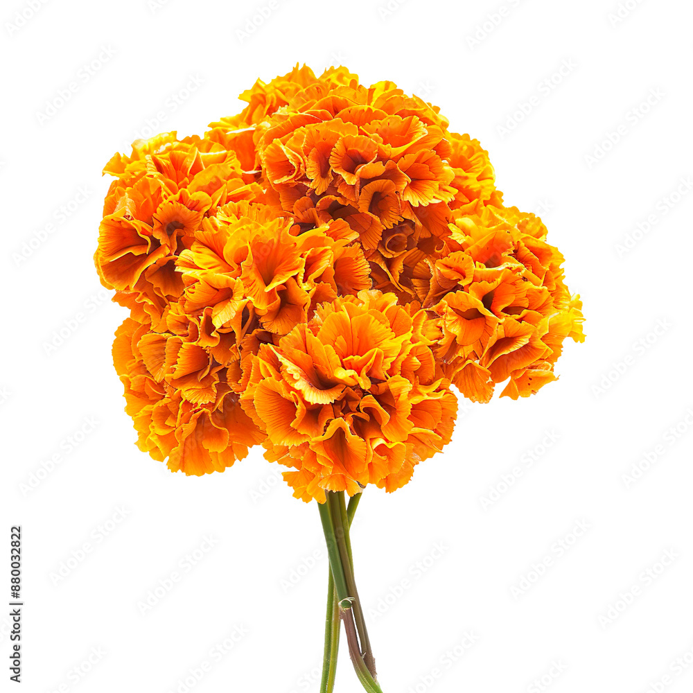 Foto de Stock Flores de cempasúchil, fondo transparente, formato png ...