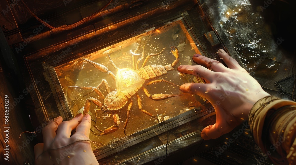 Scary insects in ancient tombs, mysterious creatures in Egyptian mythology buried with pharaohs ...