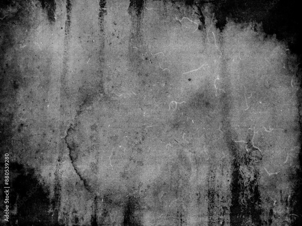 Grunge scratched scary background, obsolete horror texture, old film ...