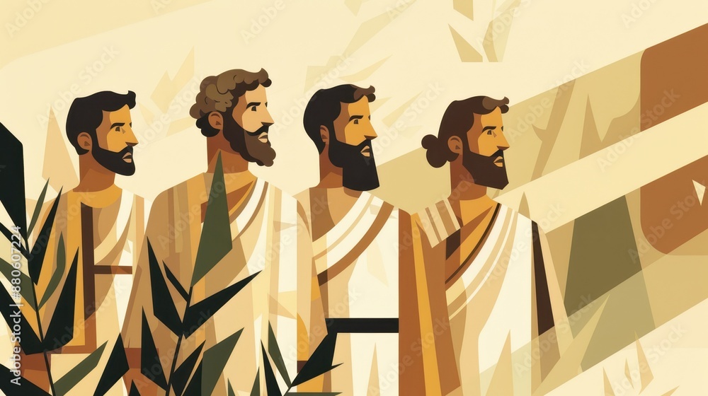 Genesis : The Covenant of Circumcision , Biblical Illustration of ...