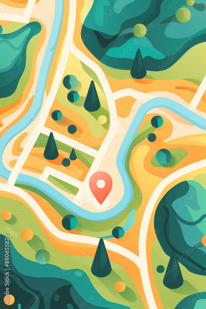 Simple full height and width background image for mapping ERP software ...