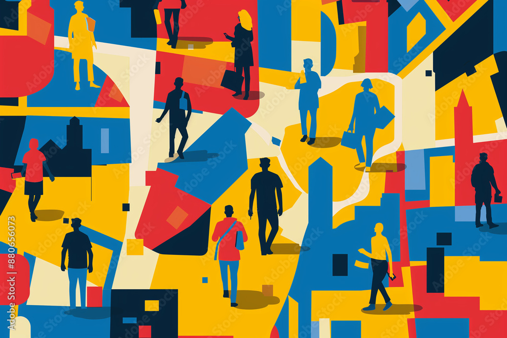 A routemap, that is designed to guide people through several phases, a ...