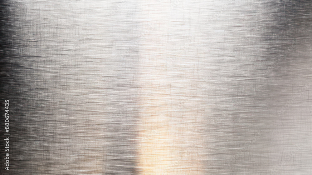 Brushed silver metal texture, close-up. Ideal for backgrounds ...