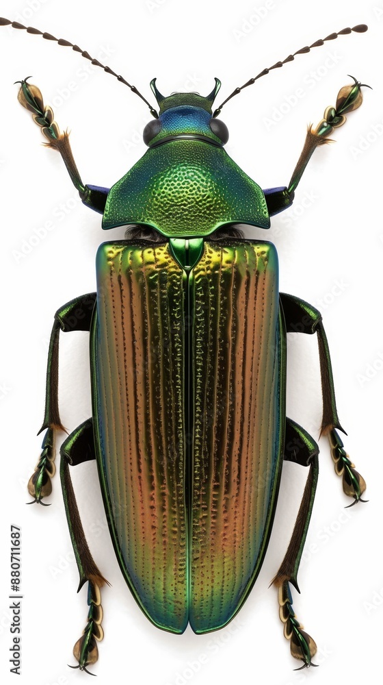 Stunning Jewel Beetle: High-Resolution AI-Generated Portrait of ...