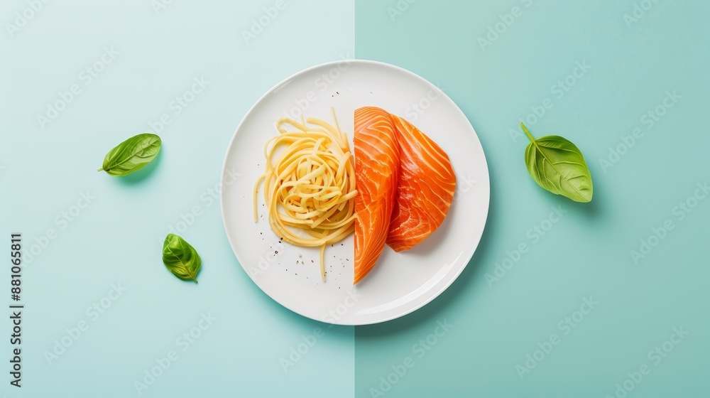 High-resolution photo flat design front view dinner theme cartoon ...