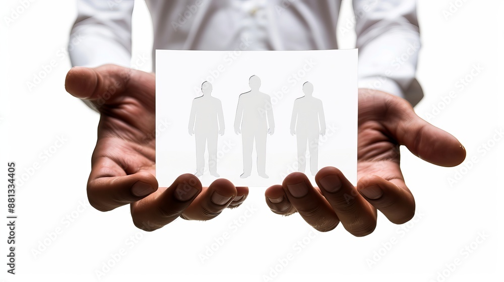 Why Not Use this Copyspace, it's Free! stock photo Men, Holding, People ...