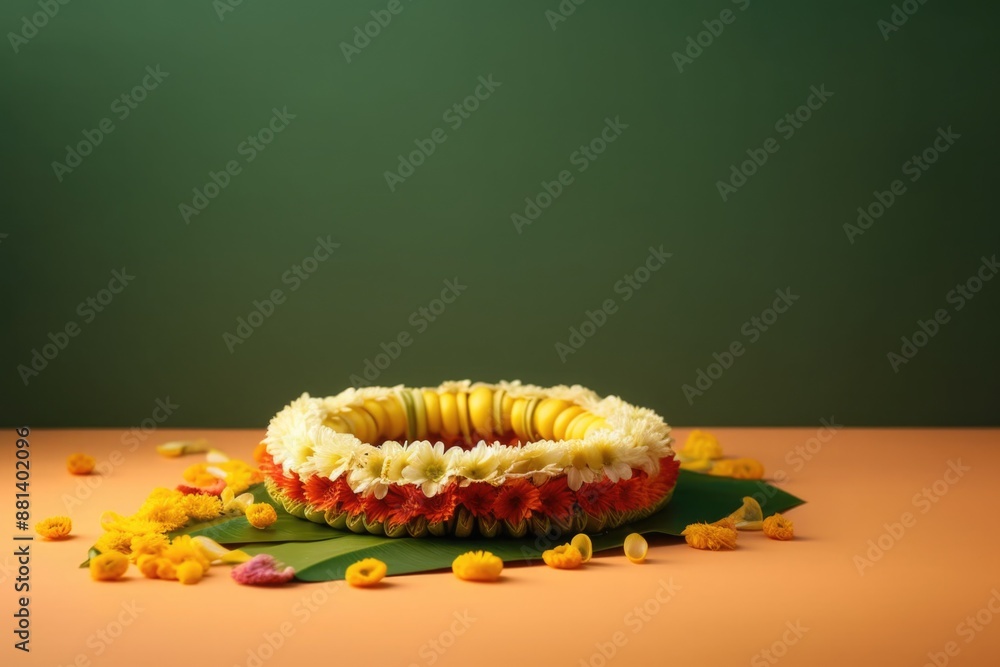 Happy Onam. An ancient Hindu festival of Kerala that celebrates rice ...