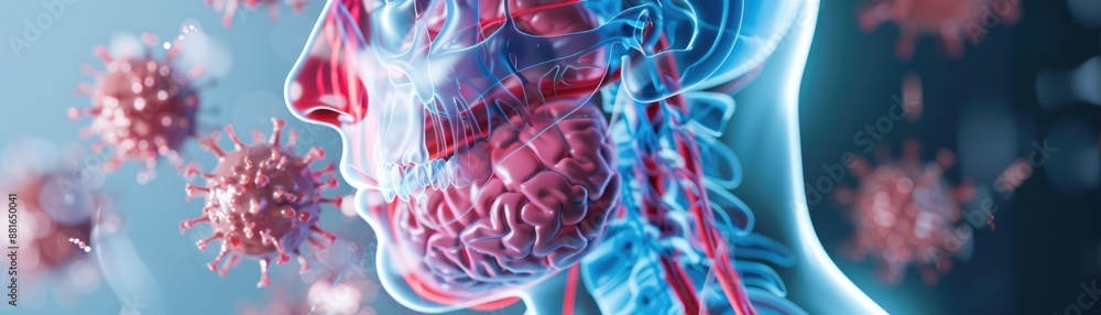 Shield provided by the thymus gland, focus on organ function, security ...