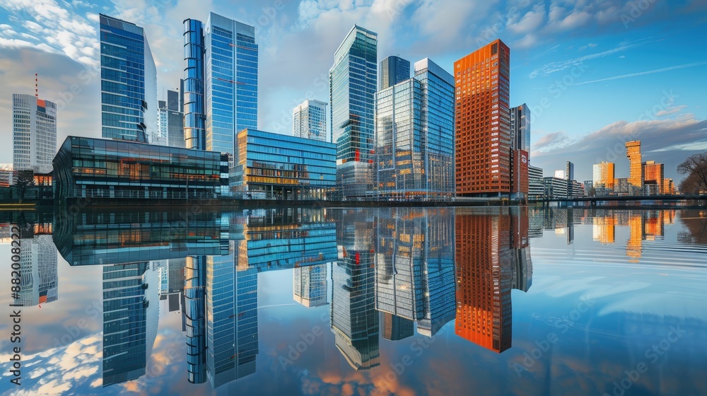 Explain how buildings can reflect the identity of a city. Stock Photo ...