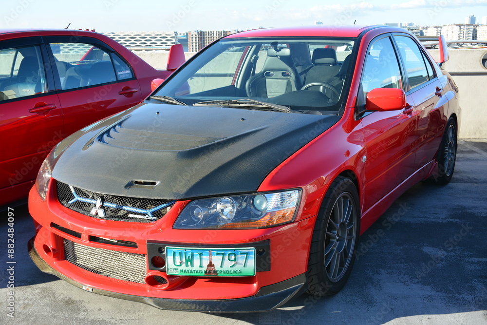 Mitsubishi lancer evolution at Legit Manila 1620 car meet in Paranaque ...