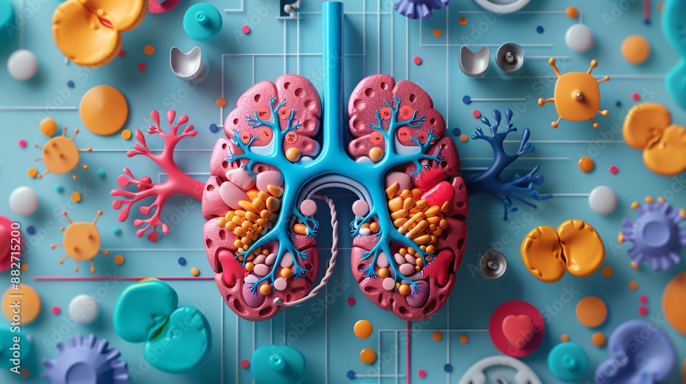 an educational poster depicting how cardiovascular kidney metabolic ...