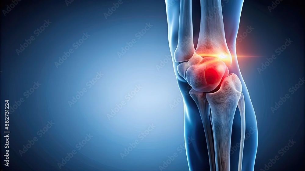 Painful knee joint caused by iliotibial band syndrome , iliotibial band ...