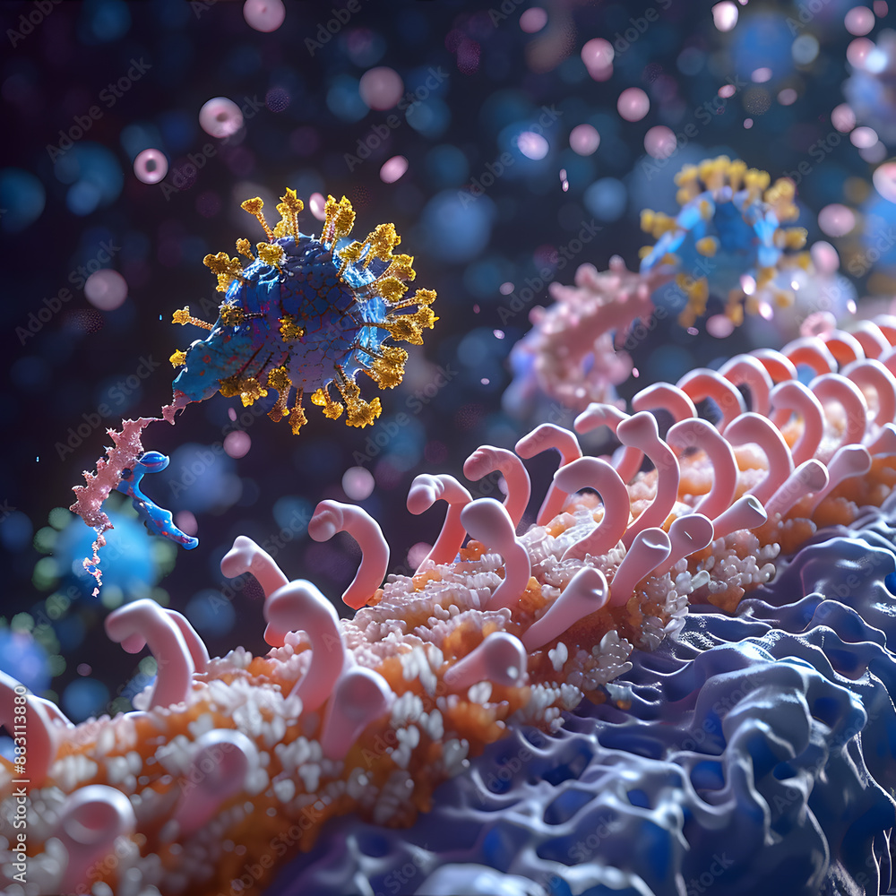 Insulin Receptor Binding: Render an educational 3D animation ...