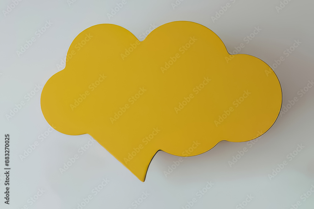 3d color speech bubble of shape and punctuation mark symbols, isolated ...