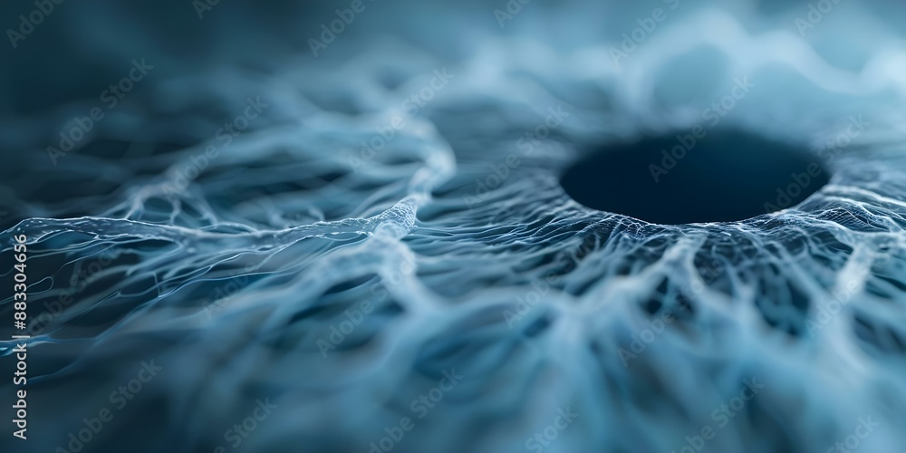 Structure and Optics of the Retina in the Eye. Concept Retina structure ...