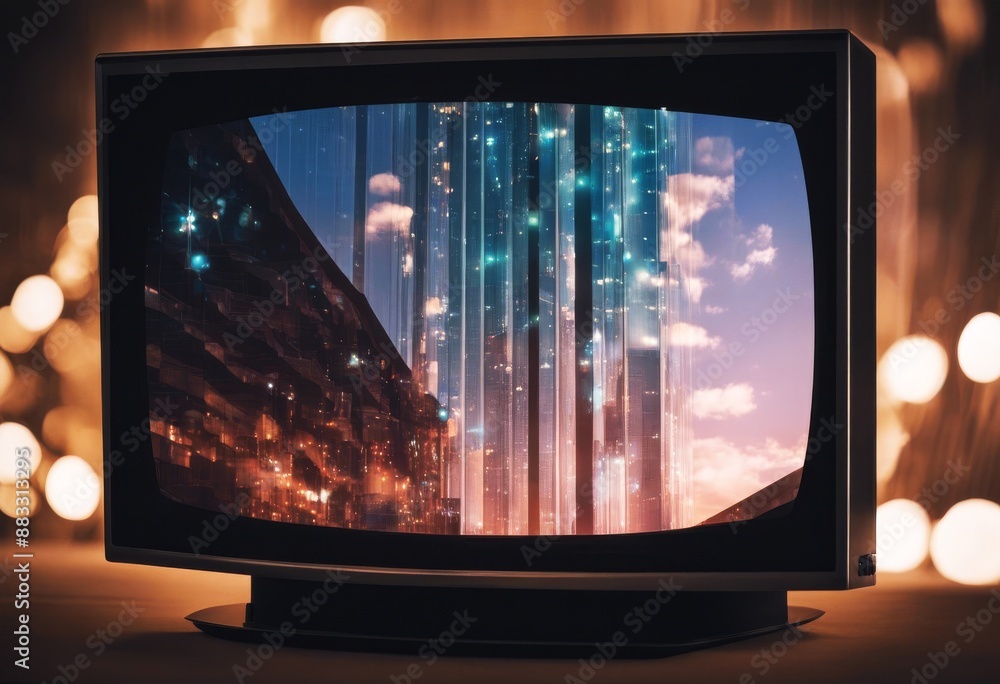 static monitor texture television background glitch grain signal tv ...