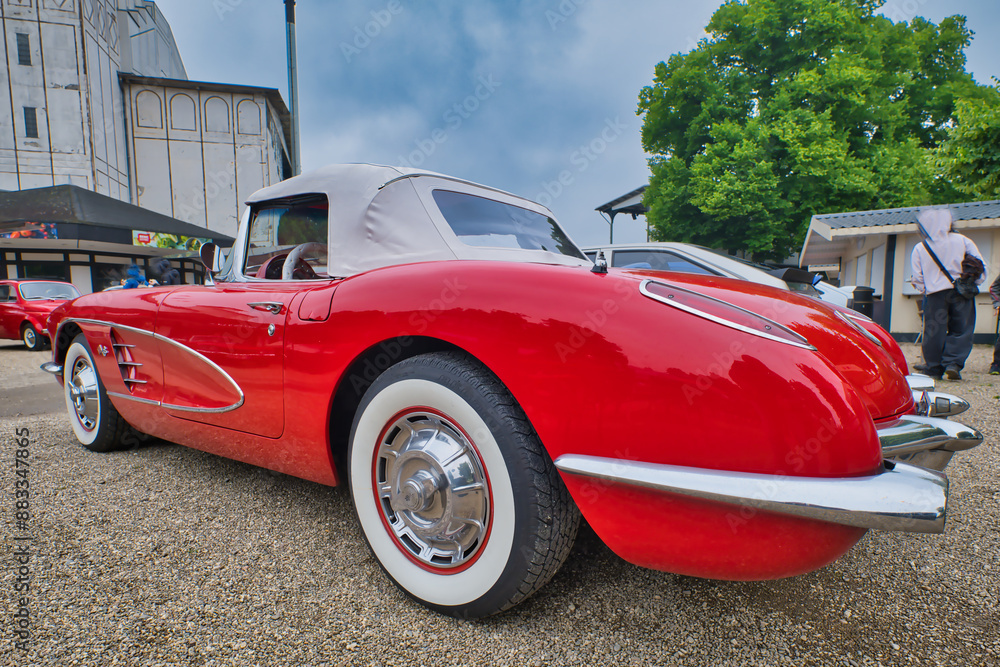 Cologne, Germany, June 2nd, 2024- Chevrolet Corvette C1, built from ...